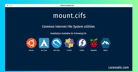 how to install mount cifs laramatic