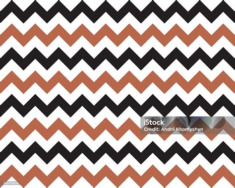 블랙과 시에나의 대담한 셰브론 패턴 눈에 띄는 지그재그 디자인으로 현대적이고 기하학적인 감각이 필요한 배경 직물 또는 그래픽 프로젝트에 이상적입니다 역동적이고 다재다능한 0