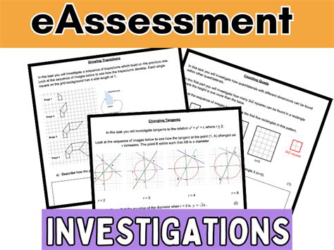 myp maths eassessment 3 practice investigation problems teaching