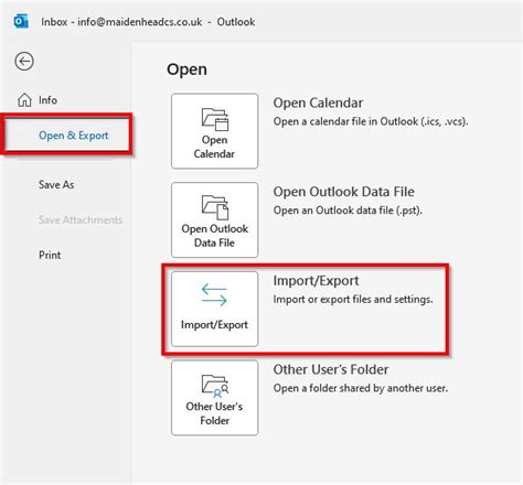 How To Export Contacts In Outlook As A Csv File Maidenhead Computer