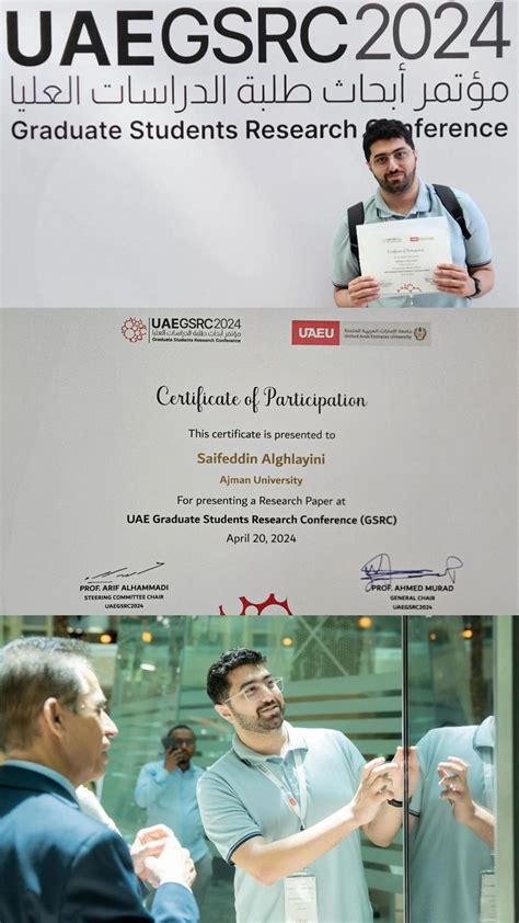 Saifeddin Alghlayini On Linkedin Uaegsrc Uaeu Ajmanuniversity