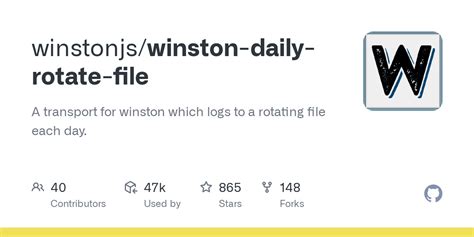 Github Winstonjswinston Daily Rotate File A Transport For Winston