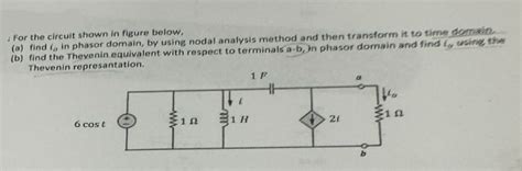 solved for the circuit shown in figure below a ﻿find io