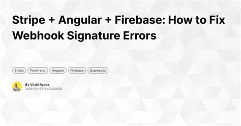 stripe angular firebase how to fix webhook signature errors