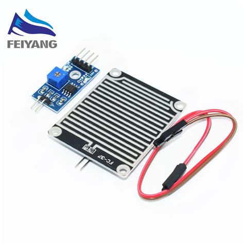 10pcs Snow Raindrops Detection Sensor Module Rain Weather Module