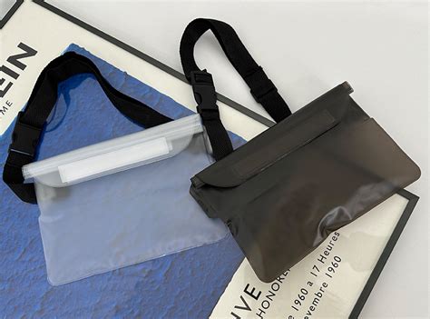 유유존 컬러방수팩 여름 힙색 Pvc 가방 수영 물놀이 3중잠금