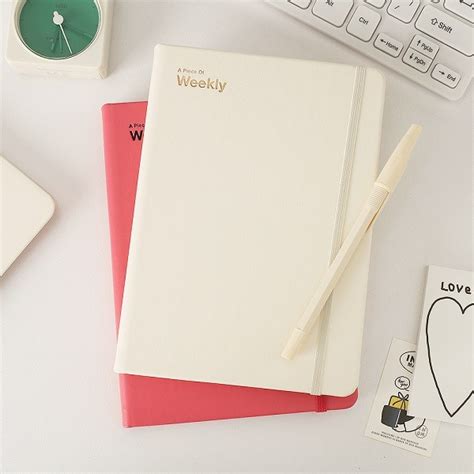 비온뒤 2024 A Piece Of 위클리 다이어리 날짜형 위시버킷