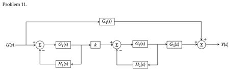 system block diagram transfer function solved simplify and d