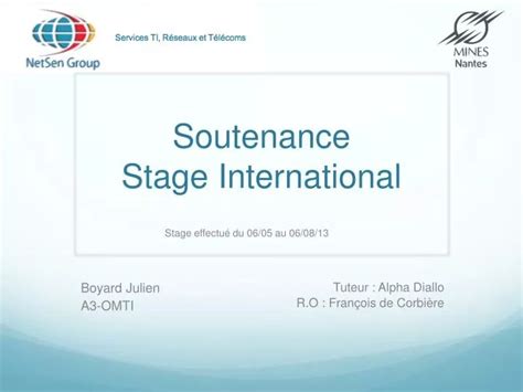 Template Powerpoint Soutenance Financial Report