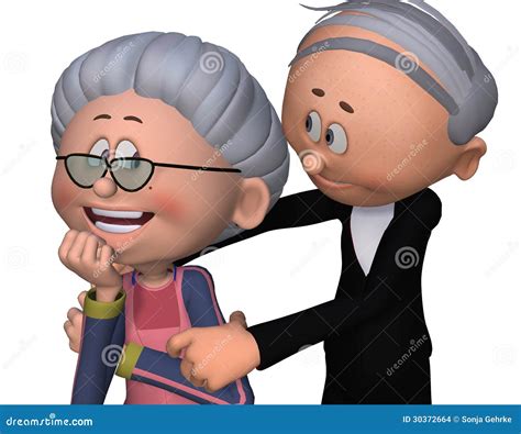 Zwarte Oma En Opa Cartoon Opa Stock Illustrations Vectors And Clipart