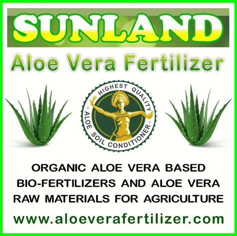 Aloe Vera Fertilizer South Brisbane Qld