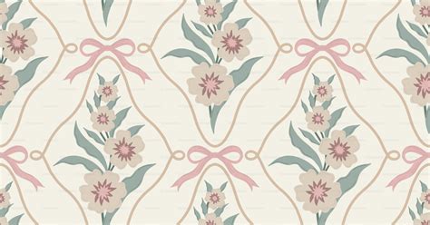 흰색 배경에 분홍색 꽃이 있는 꽃 패턴 벡터 Unsplash의 벽지 이미지