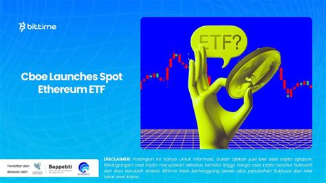 Cboe Launches Spot Ethereum ETF