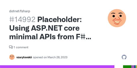 Placeholder Using ASP NET Core Minimal APIs From F Inflicts Physical