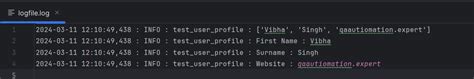 Pytest Logging To Print To A File Qa Automation Expert