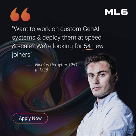 ml6 your partner in ai on linkedin ml6 hiring aijobs techjobs