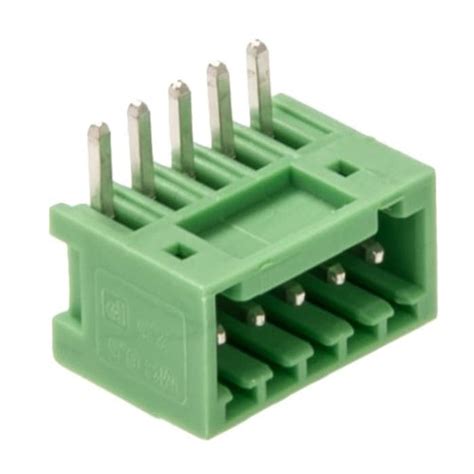 1881477 Phoenix Contact Phoenix Contact 2 5mm Pitch Combicon Mc 5 Way Right Angle