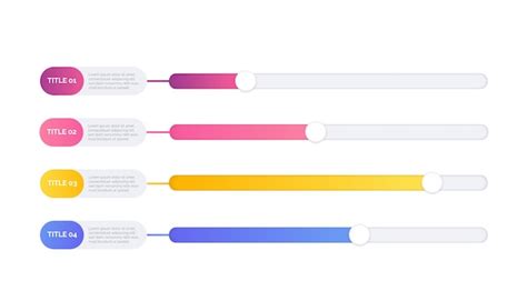 Premium Vector Scrollbar Colorful Set Modern Design For Your Website