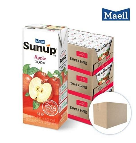 매일유업 썬업 100프로 사과주스 200ml 72팩 2299017 티몬