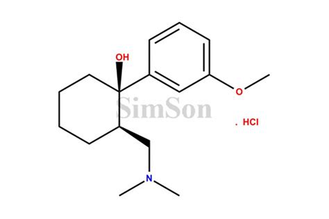 Tramadol Ep Impurity A Hydrochloride Cas No 73806 49 2 Simson