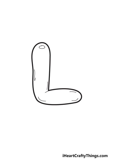 Bubble Letter L Draw Your Own Bubble L In 6 Easy Steps