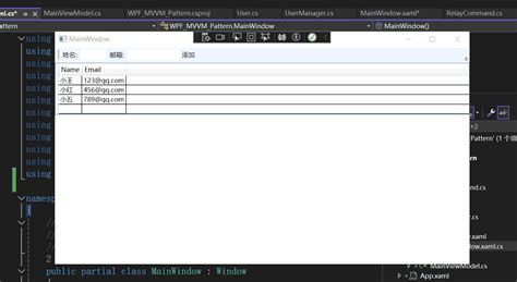 Wpfc：理解与实现wpf中的mvvm模式c Wpf Mvvm Csdn博客