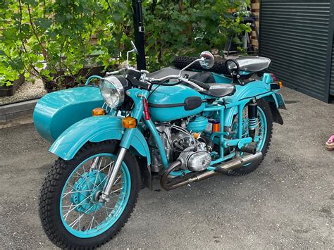 Купить б у Урал M 67 карбюратор 4 передачи в Самаре голубой 1980 года по цене 800 000 рублей на