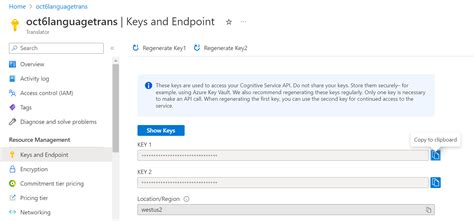 Translation Sentence Dictionary In Azure Cognitive Services Stack