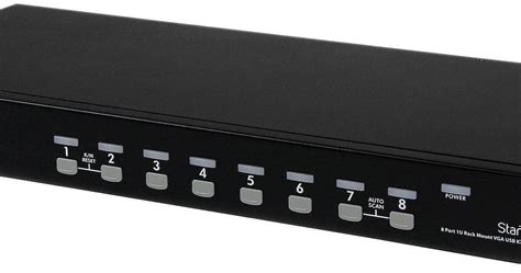 StarTech Port U Rackmount USB KVM Switch With OSD SV DUSBU