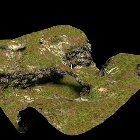 Low Poly Mesh To Terrain Using Geometry Nodes Rblender