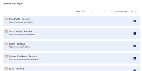 Adding An Entire Website To Brain Assistant Rezolve Online Help