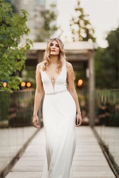 Diseño Cinturón Strass Vestidos De Novia En Santiago Vestidos De Matrimonio Chile Santo