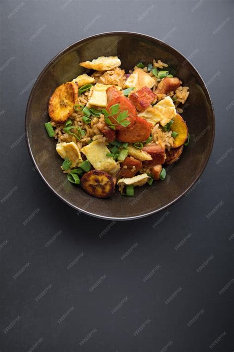 Premium Photo Arroz Chaufa Amazonico Peruvian Chinese Fried Rice