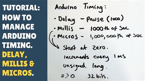 Arduino Basic Part 06 Timing Scion Electronics