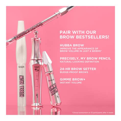 Buy Benefit Cosmetics Hubba Brow Enhancing Serum Sephora Singapore