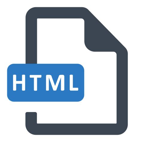 Code File Format Html Icon
