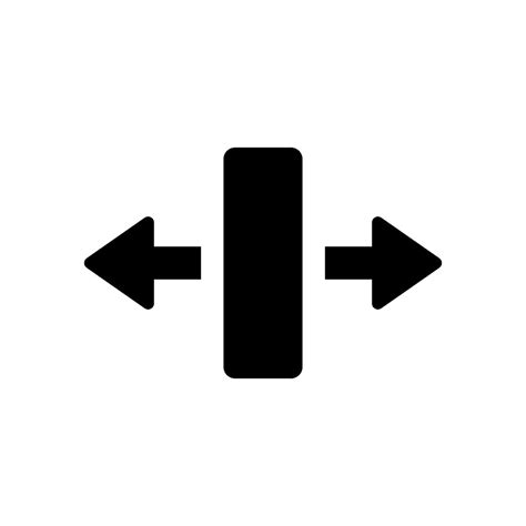 Split Icon Vector Symbol Design Illustration 26327014 Vector Art At