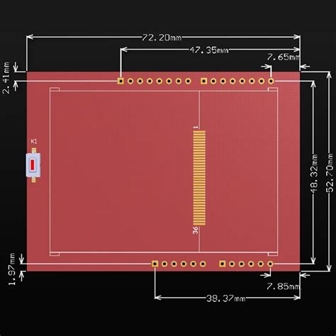 2 4 inch tft lcd color display module 320x240 lcd grandado