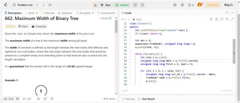 Solved Leetcode Challenge Maximum Width Of Binary Tree Sri Hasini