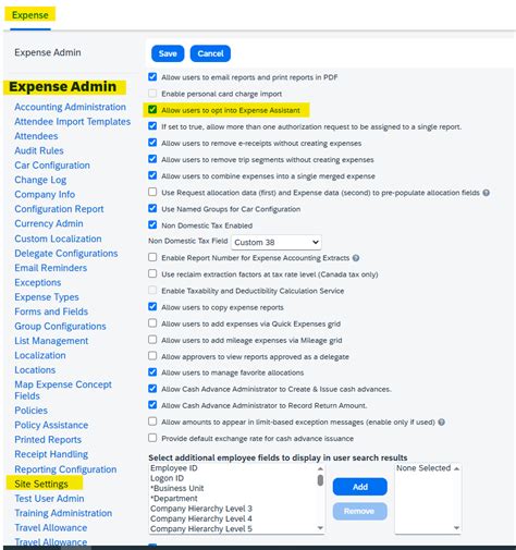 Remove Expense Assistant By Trip Option Sap Concur Community
