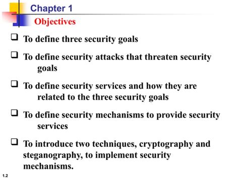 Cryptography And Network Security Behrouz Ch01 Slidespptx