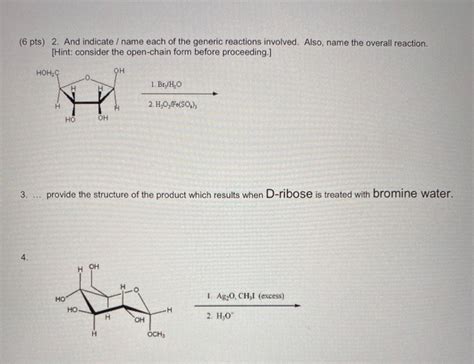 Solved Number 2 4 Pleasedraw And Provide The Likely Organic