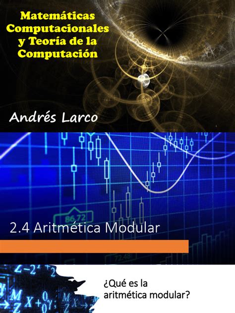 2 4 Aritmética Modular Pdf Matemáticas Aritmética