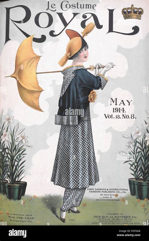 Fashion Plate Showing Womens Clothing Le Costume Royal New York