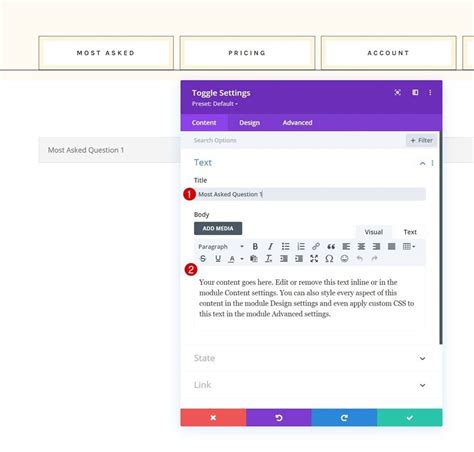 How To Structure Your Faq With Custom Tabs In Divi Elegant Themes Blog