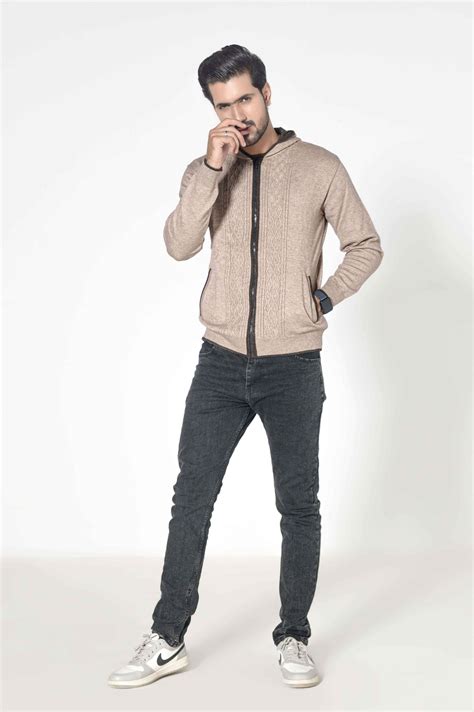 Soft Acrylic Wool Zipper Sweater Oxford Store