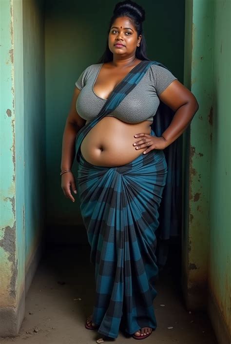 Indian Extreme Plus Size Bbw Chubby Fat Busty Dark Skinned Wide Woman
