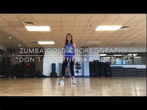 “dont Start Now” By Dua Lipa — Zumba Gold Choreography Youtube