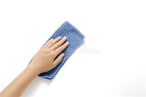 Hand With Rag Stock Image Image Of Clean Protect Cleanliness