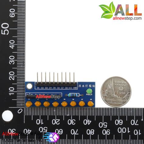บอร์ดทดลอง Led 8 ดวง สำหรับ Arduino สีส้ม Arduinoall ขาย Arduino ซื้อ